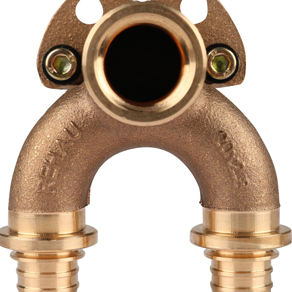 Уголок проточный (штаны) MX Rehau D 20 х 1/2" внутренняя резьба для сшитого полиэтилена