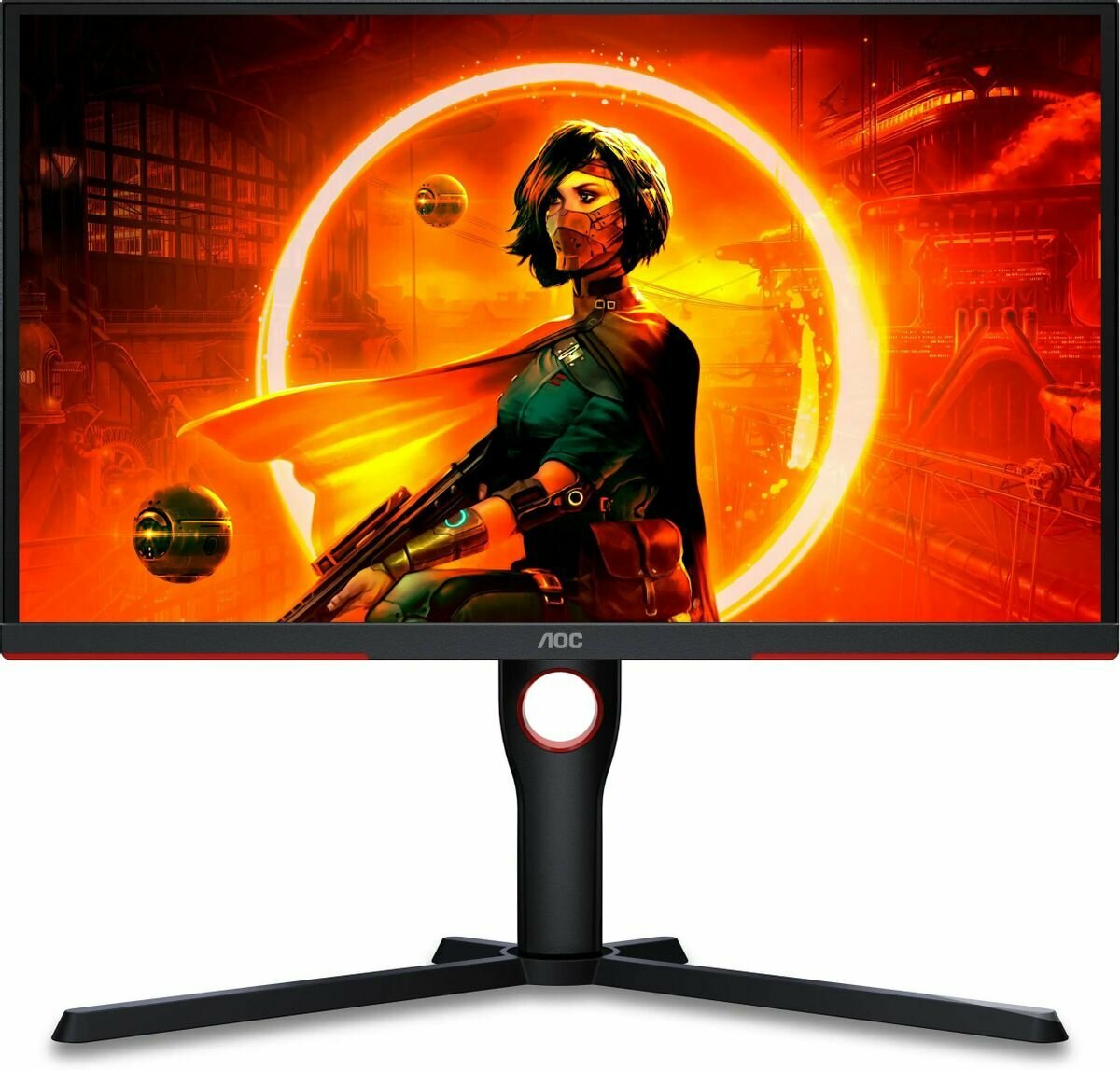 24.5" Монитор AOC 25G3ZM/BK черный