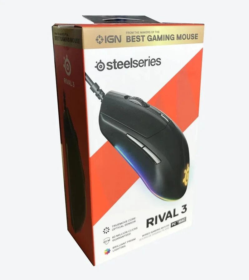 SteelSeries Rival 3 игровая мышь