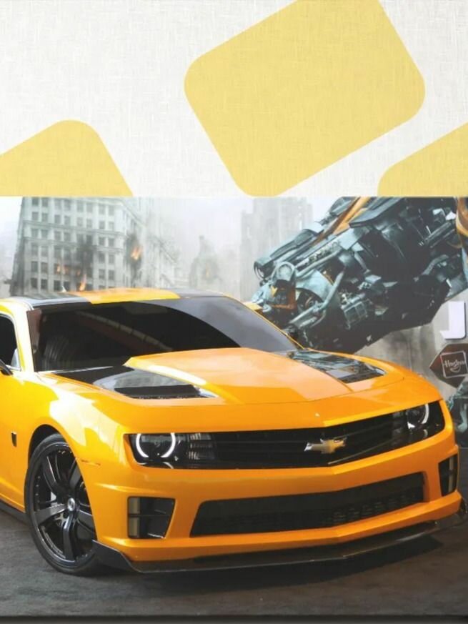 Картина по номерам "Бамблби"