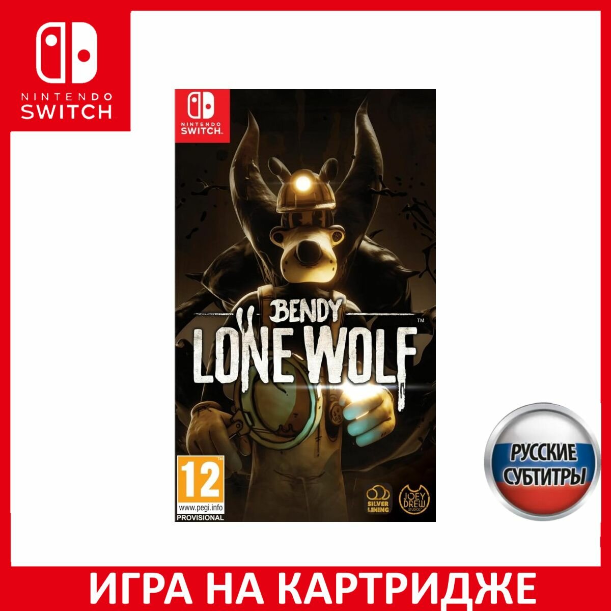 Игра Bendy Lone Wolf Switch Русская Версия Картридж на Nintendo Switch