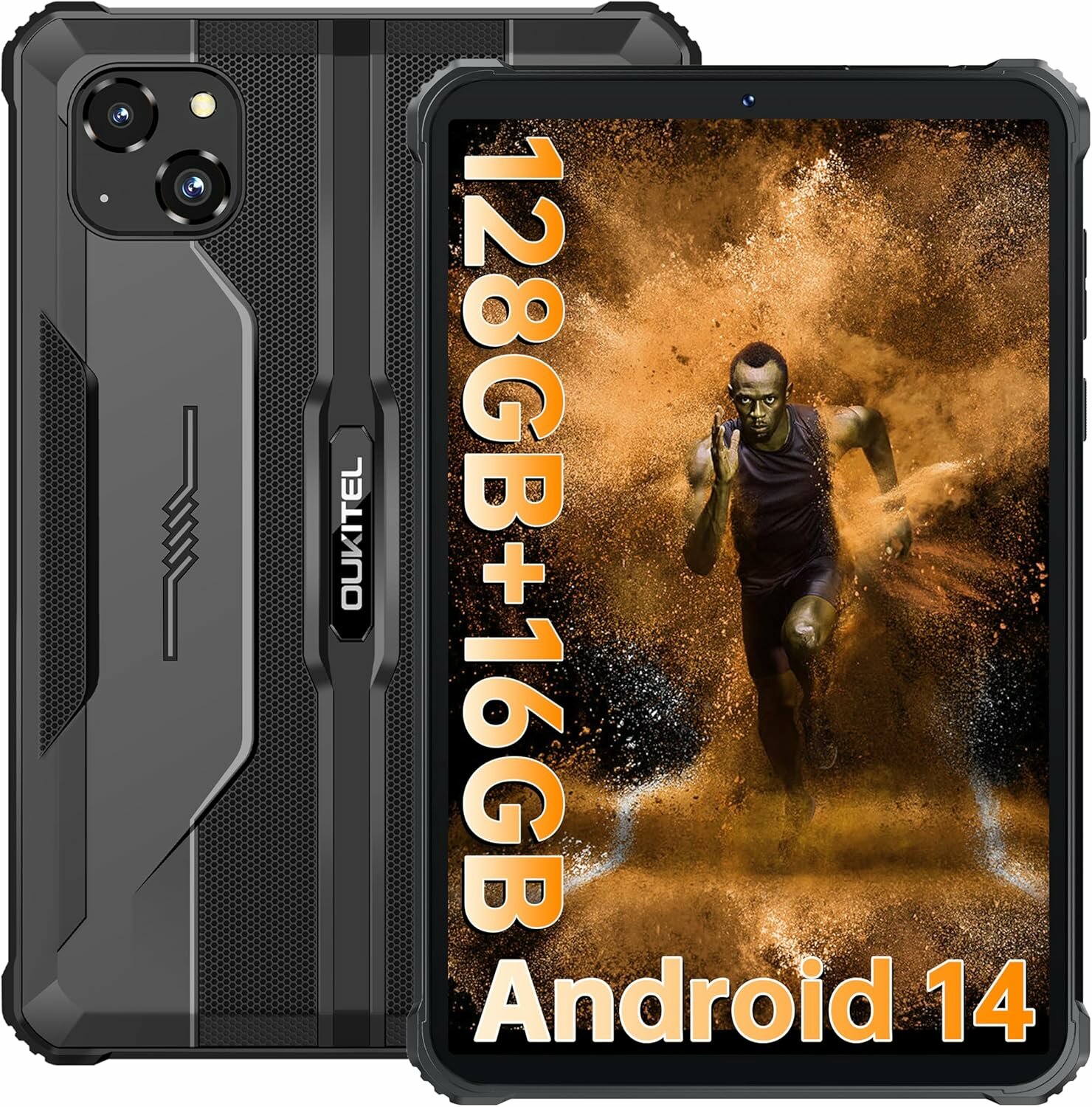 OUKITEL RT3 Pro, 8 дюймов, 16 (4+12) ГБ + 128 ГБ, 5150 мАч, Android 14