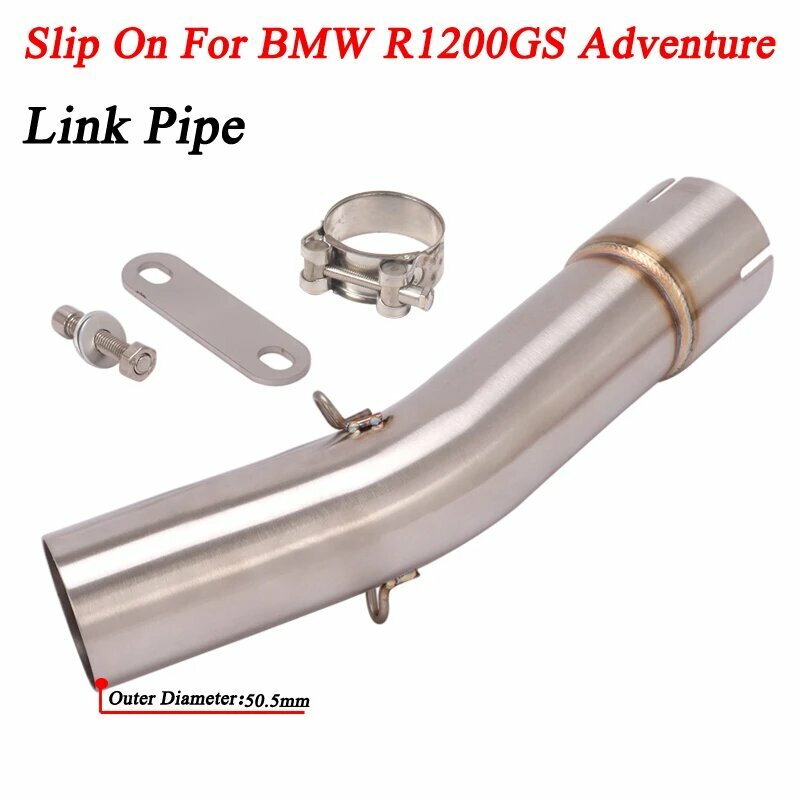 Выхлопная система для мотоцикла, глушитель для BMW R1200GS R1200 GS Adventure ADV 2004-2009