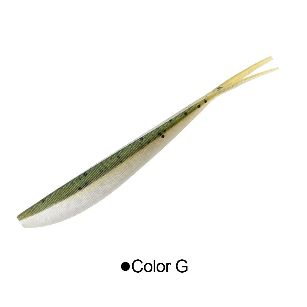 RoseWood Jerk Minnow Shad, 5cm, Color-G