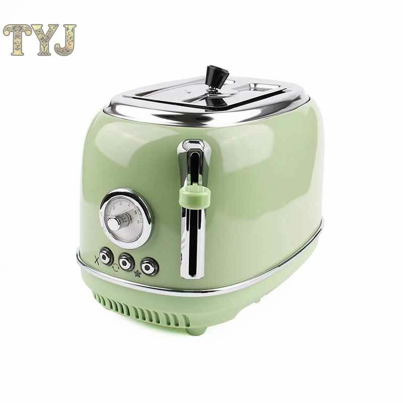 Тостер TSJ-T8943-G 680 Вт тостов - 2, зеленый