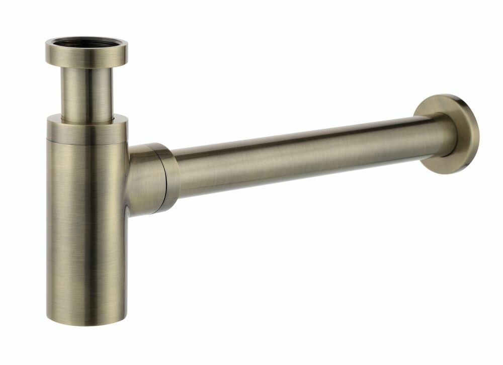 Сифон металлический для раковины бронза (круглый) VIEIR VRQ34-D