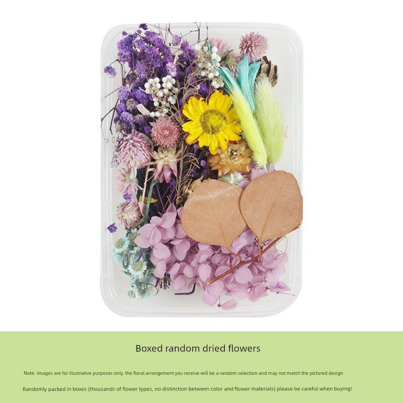 Сушеный цветок, посылка из материала «сделай сам», коробка для сушеных цветов, бессмертный цветок, фоторамка «сделай