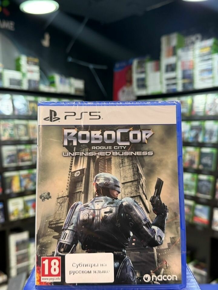 Игра RoboCop Rogue City Unfinished Business PS5