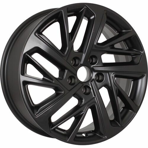 Колесный литой диск KDW KD1727 (17_Tiggo 4/7) R17x7 5x108 ET33 CB60.1 Matt_Black_Painted