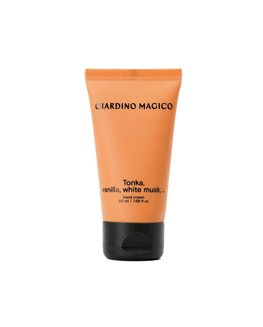 Питательный крем для рук GIARDINO MAGICO Tonka, vanilla, white musk. (50 мл)