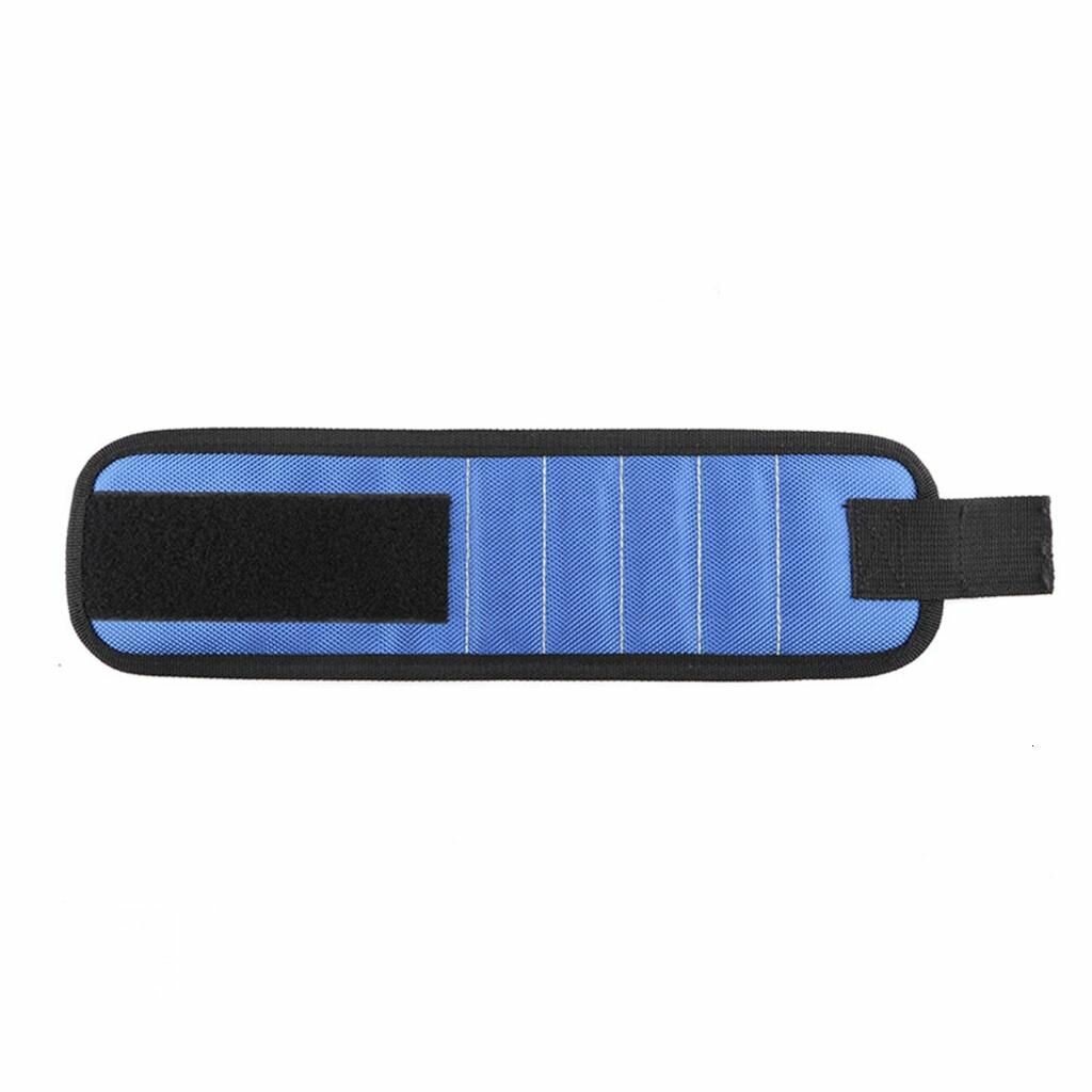 Магнитный браслет для винтов, Синий - 4 ряда по 12 магнитов