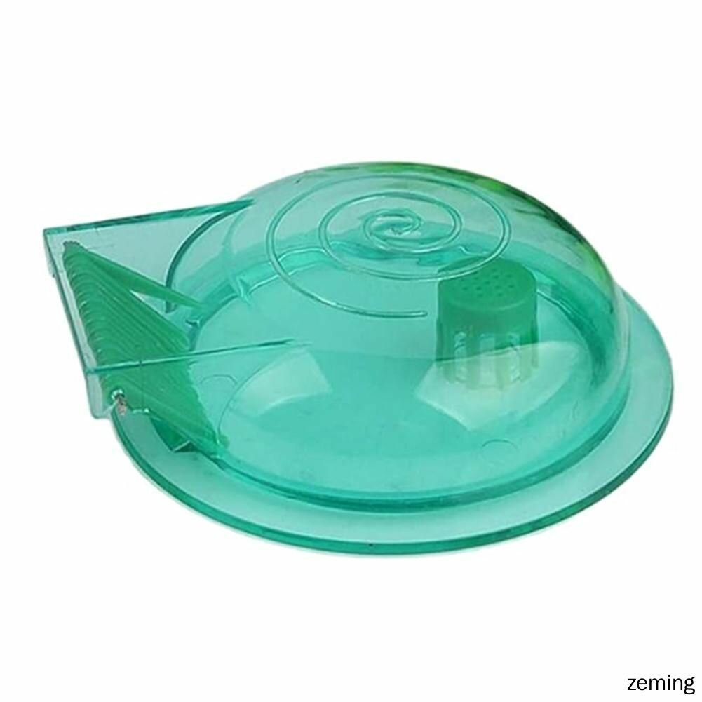 Ловушка для улиток для аквариума - безопасная для рыб, прозрачная, 17x12.3x3 см