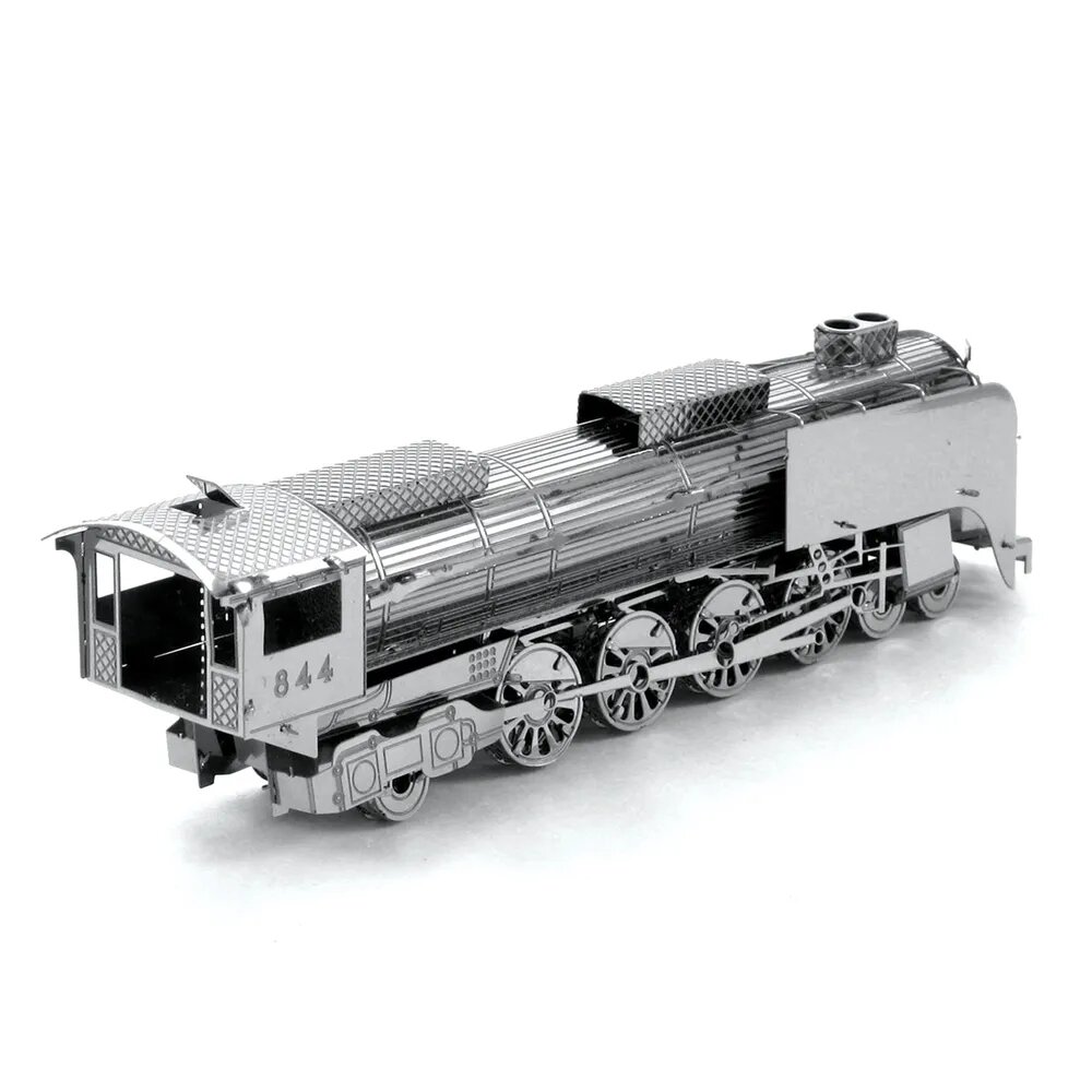 3D-пазл Паровоз металлический 4.33"L (11 cm) 0.91" W (2.3 cm) 1.18" H (3 cm) для детей и взрослых — фото 1