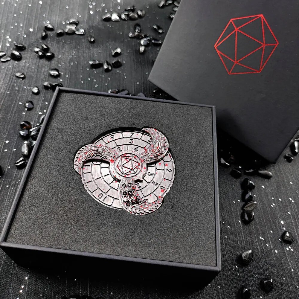 DND, Dungeons and Dragons Dice, roulette unique Многогранные игральные кости, Металлические дайсы Дракон для настольных ролевых RPG игр Dungeons & Dragon