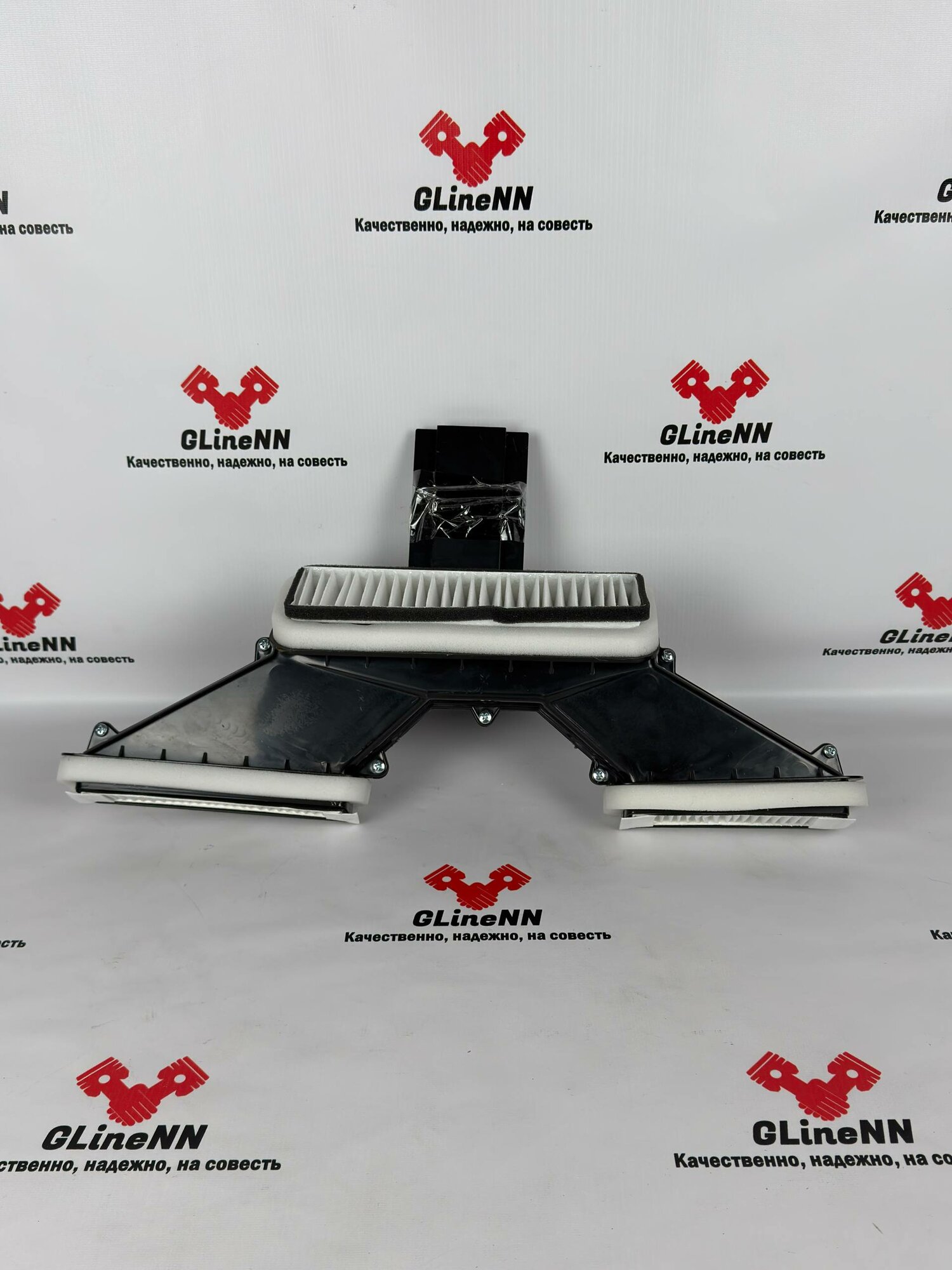 Воздухозаборник для а/м газель 3302, бизнес, соболь (с 3 фильтрами)