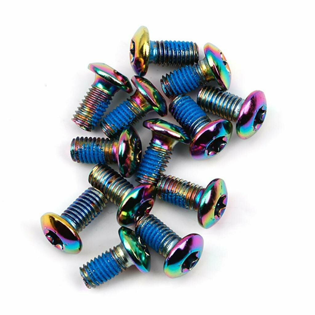 Болты для дисковых тормозов T25, 12 шт, Цвет