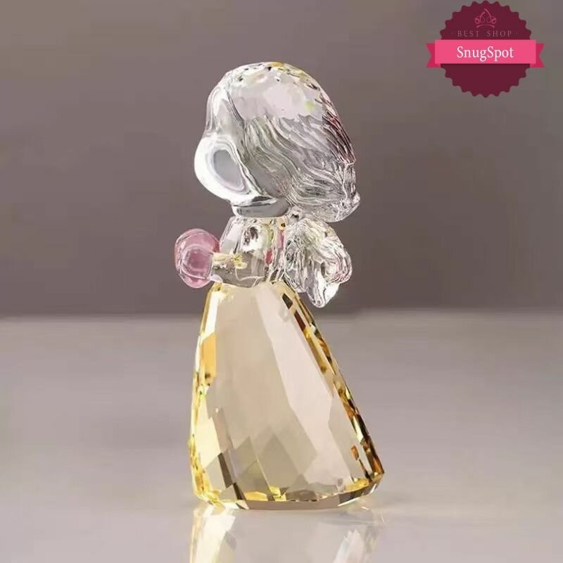 Эксклюзивная хрустальная фигурка ангела миниатюрная