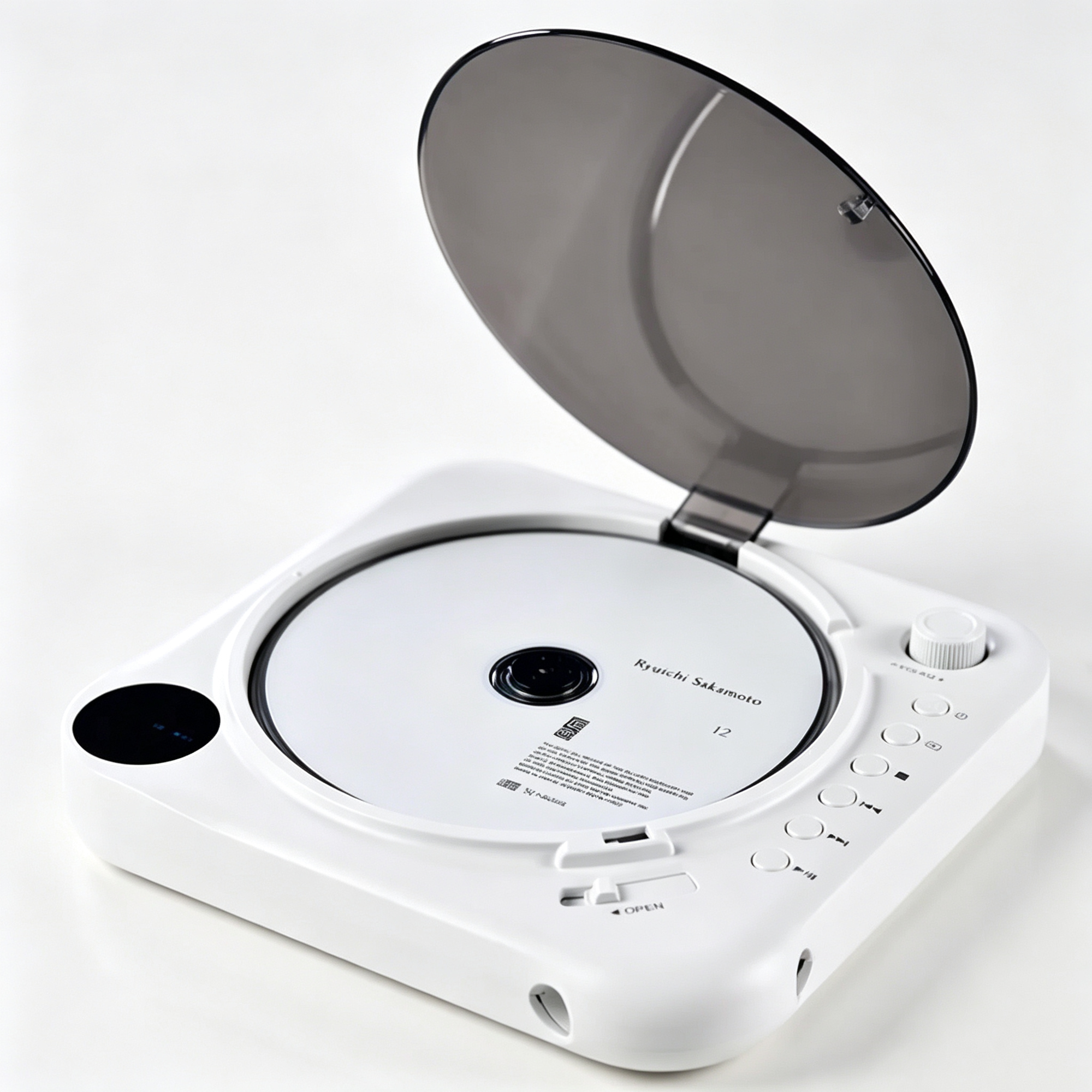 Портативный CD-плеер ThinkYa F12, аккумулятор 1800 мАч, Bluetooth 5.0, поддержка USB MP3 FLAC, антивибрация