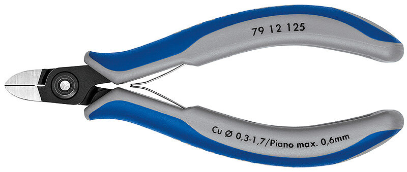 Прецизионные кусачки боковые KNIPEX KN-7912125