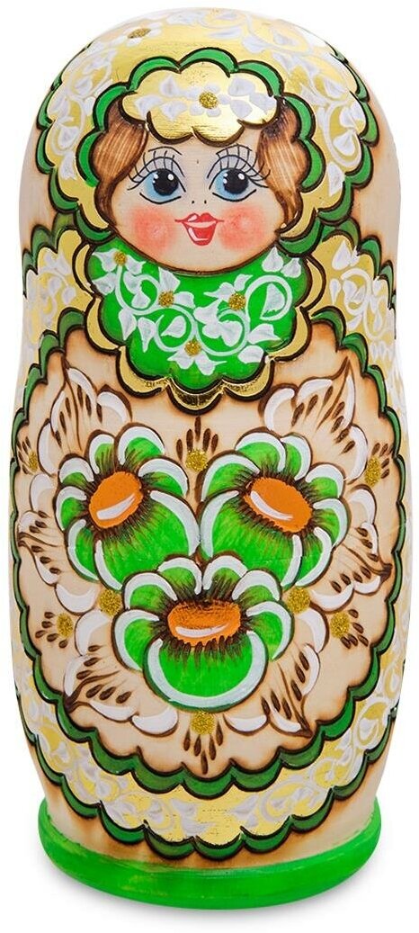 Матрешка 5м "Ксюша" A2175009 Народные промыслы, Дерево липа, краски