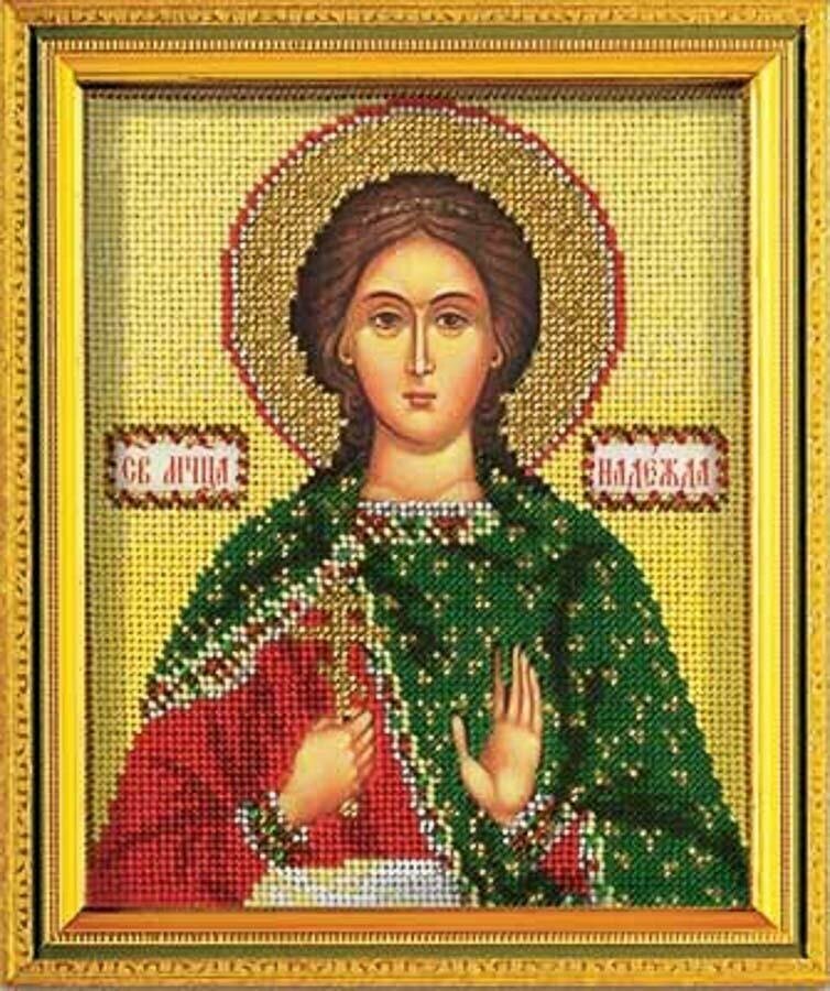 Набор для вышивания Радуга бисера В-335 "Св. Надежда"