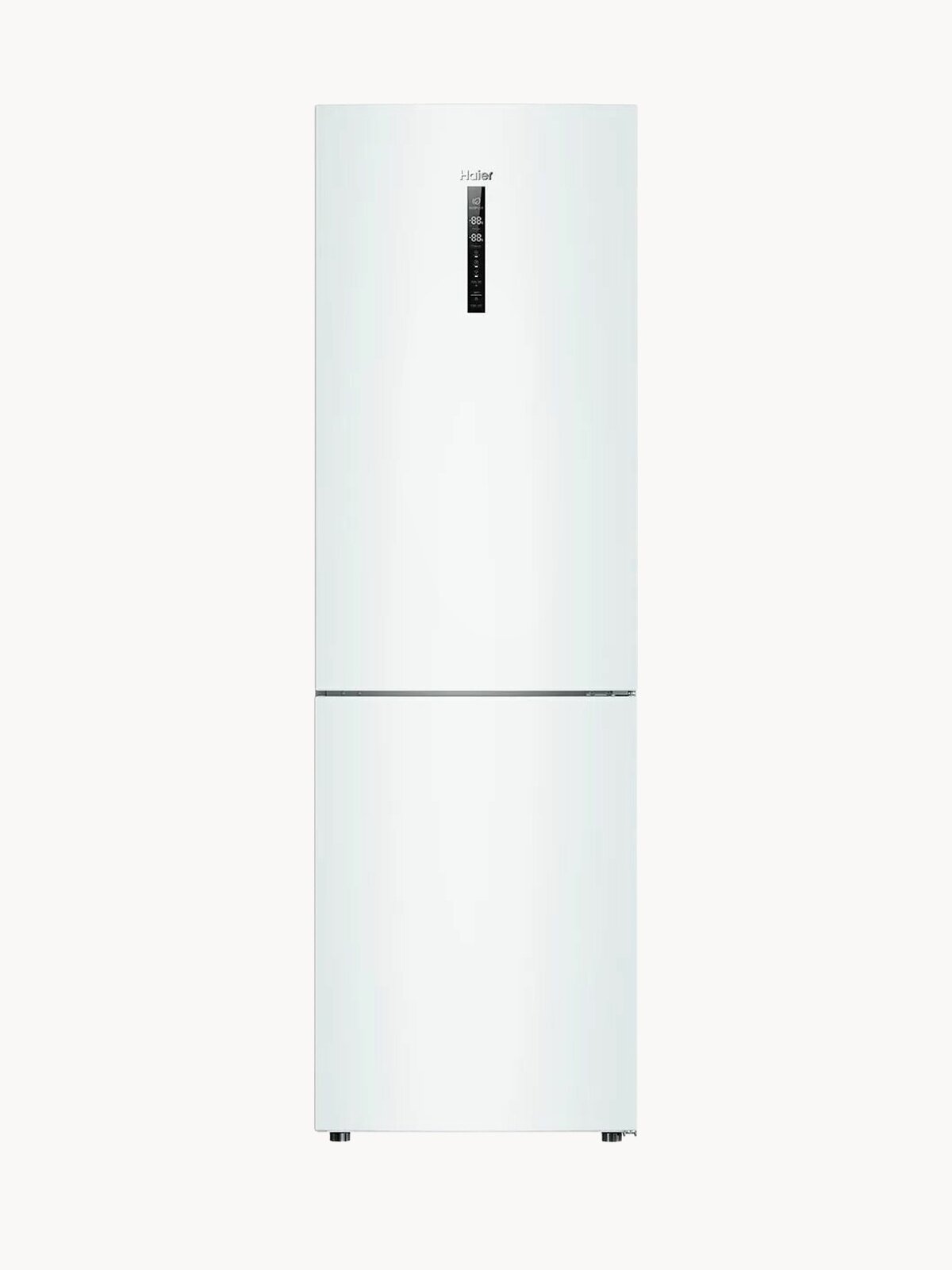 Холодильник Haier C2F636CWRGU1 двухкамерный 364л, Total No Frost, турмалиновый антибактериальный модуль LED дисплей LED освещение встроенные ручки, белый