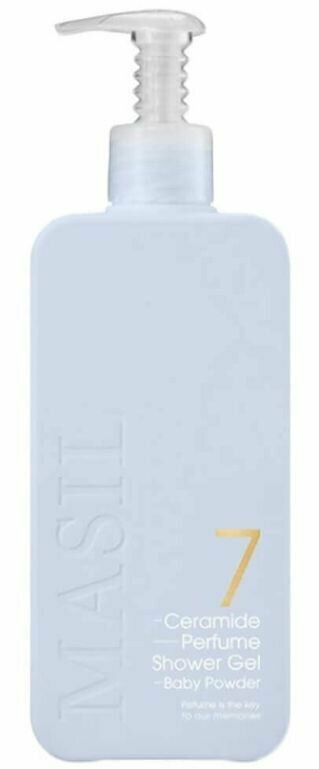 MASIL Гель для душа питательный парфюмированный с керамидами и ароматом хлопка 7 Ceramide Perfume Shower Gel, Baby Powder, 500 мл