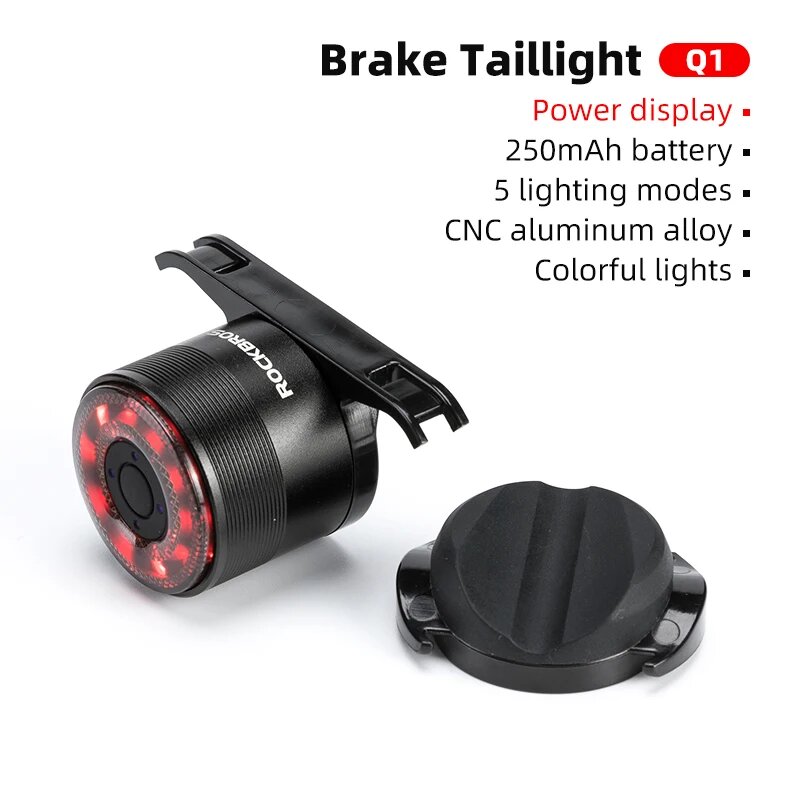 ROCKBROS Q1 задний фонарь для велосипеда