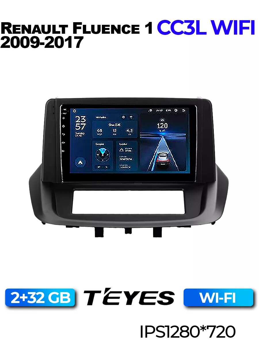 Андроид магнитола Teyes CC3L WIFI Renault Fluence 1 2-32