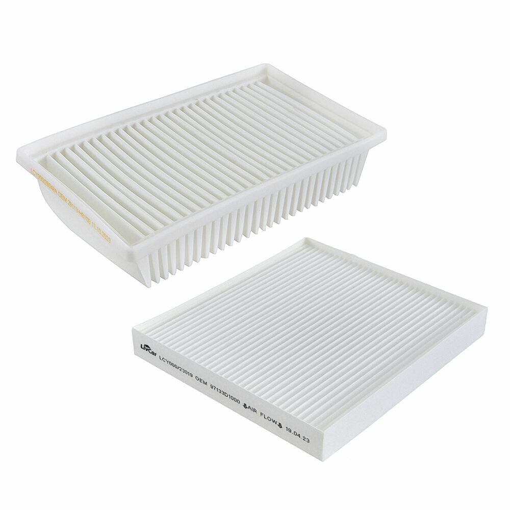 Набор фильтров LIVCAR салона и воздушный LC18