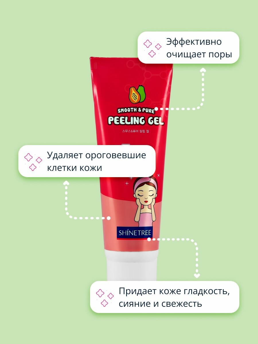 SHINETREE Пилинг для лица 80 мл — фото 1