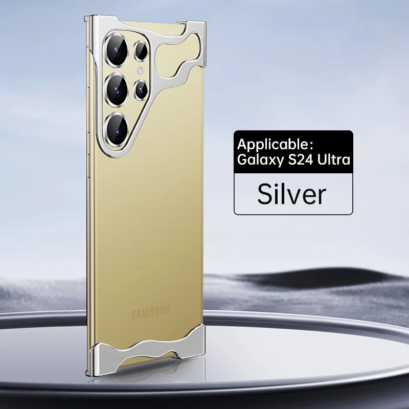 Чехол Samsung Galaxy S23 Ultra, Silver