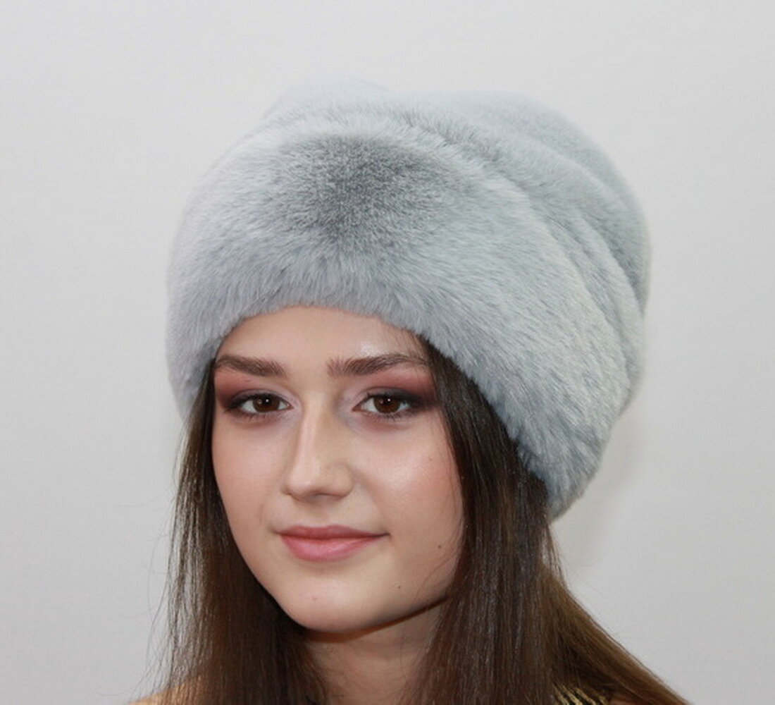 Шапка с эко мехом, Бренд Мария для женщин