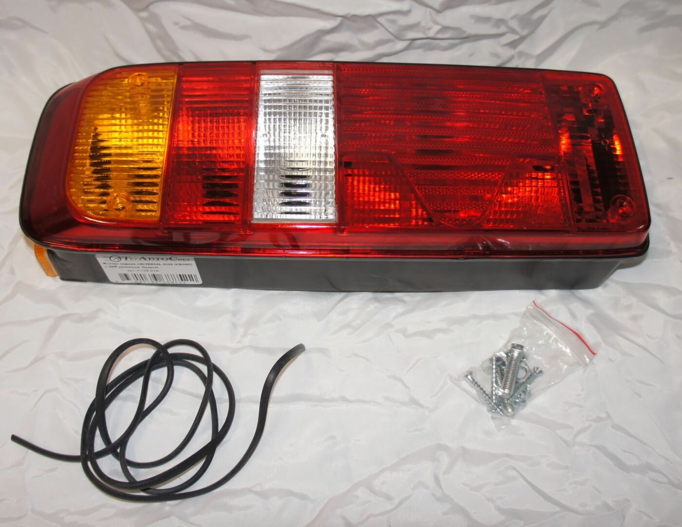 Задний фонарь на прицеп "KRONE" (1 шт) с AMP разъемом. (Правый) Сделано в России (22544)