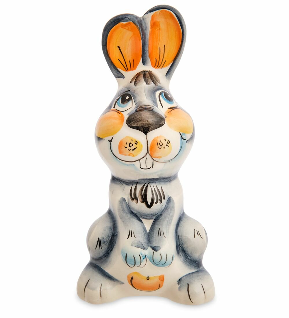 Фигурка Заяц цв. бол. (Гжельский фарфор) A2171848