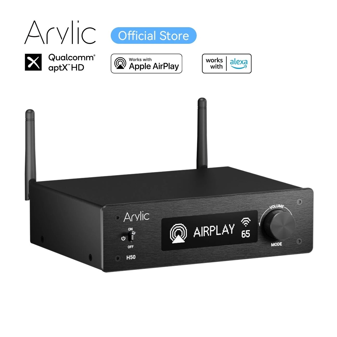 Arylic H50 Airplay2 беспроводной усилитель