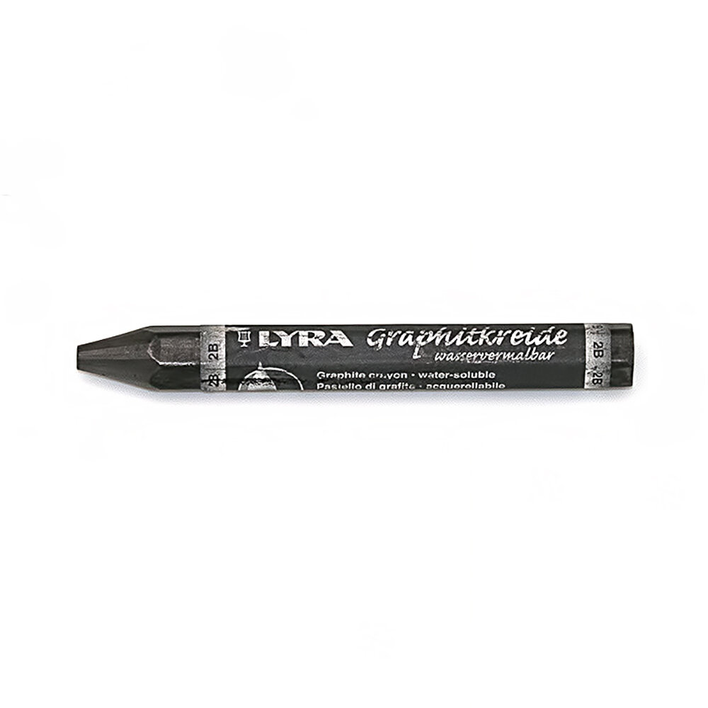 LYRA' Мелок графитный GRAPHITE акварельный заточенный 6B L5630106 для рисунка и штриховки
