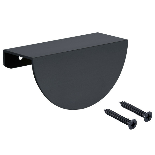 EDSON ручка торцевая 8804 64 мм черный матовый финиш для межкомнатной двери