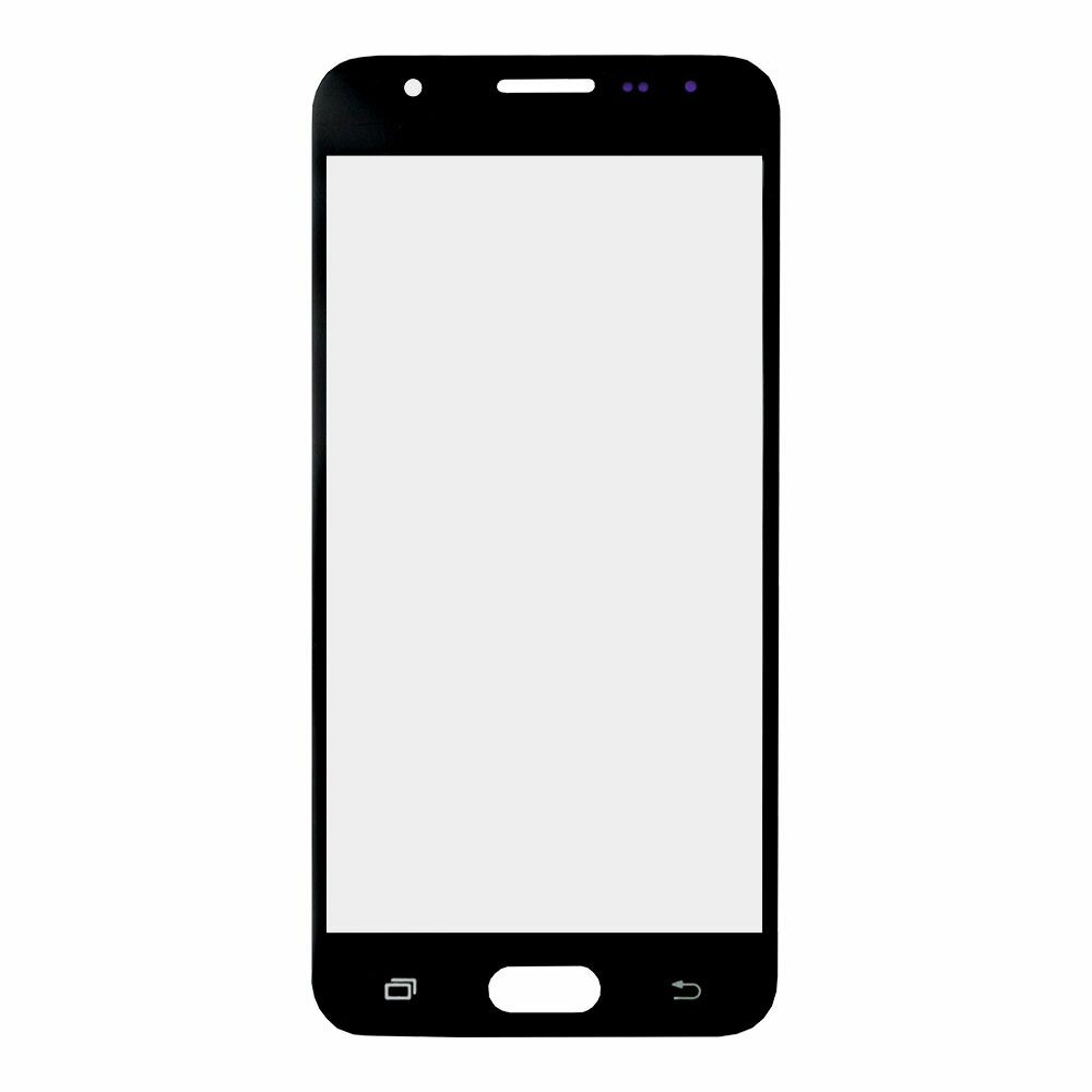 Стекло + OCA плёнка для переклейки Samsung G570F Galaxy J5 Prime (черный)