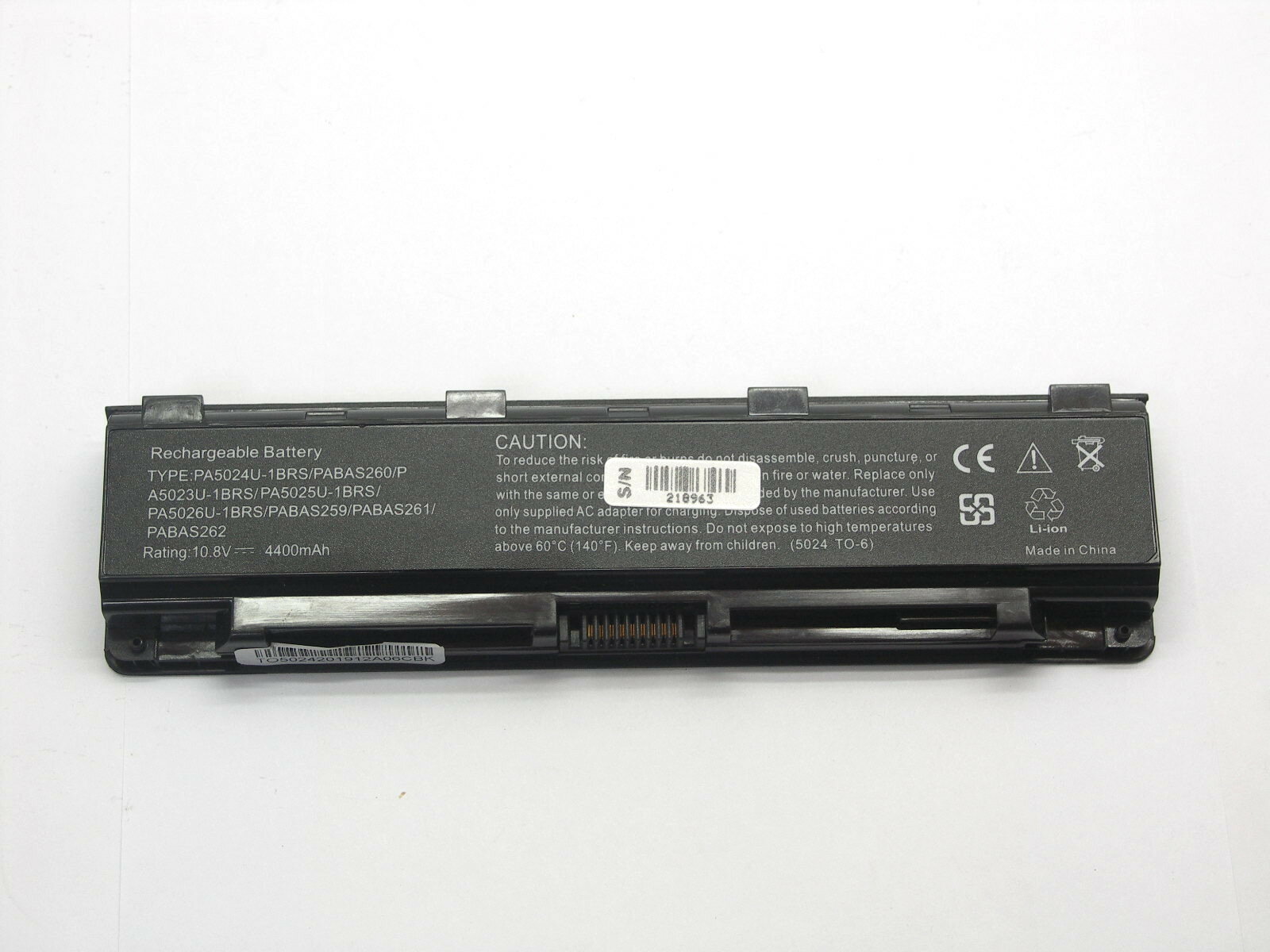 Акб для Toshiba Satellite C800 C840 C850 C870 L800 L840 L855 M800 M845 P800 10.8V 4400mAh, BAT-TO-11