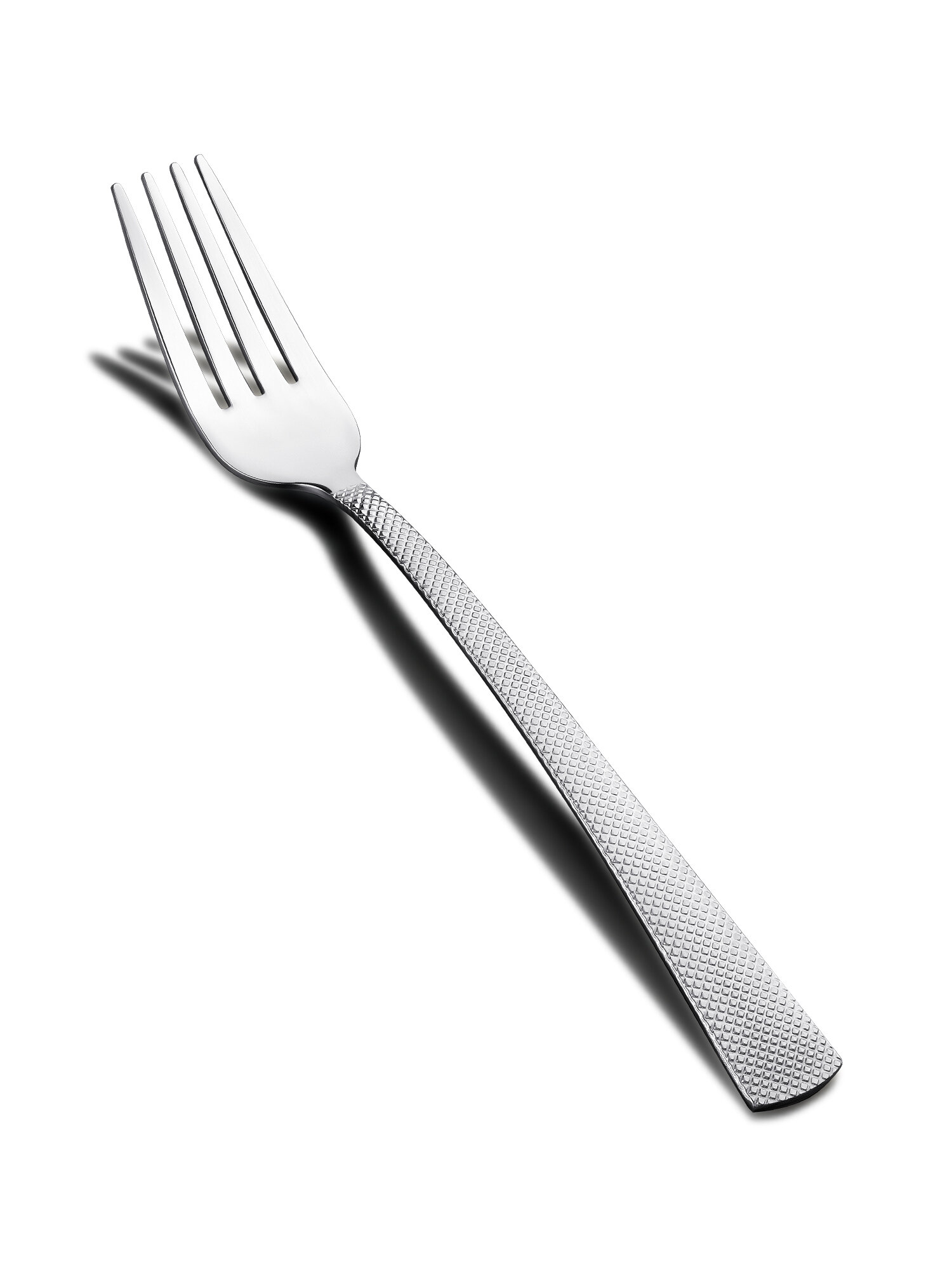 Вилка столовая стальная сервировочная для мяса, стейка, закуски Regent Linea Sirena для 2 персон