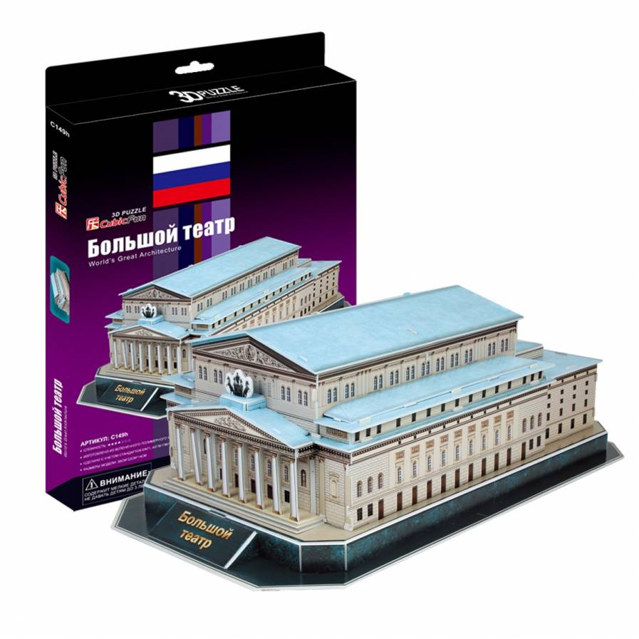 Пазл CubicFun Большой Театр (Россия) C149h