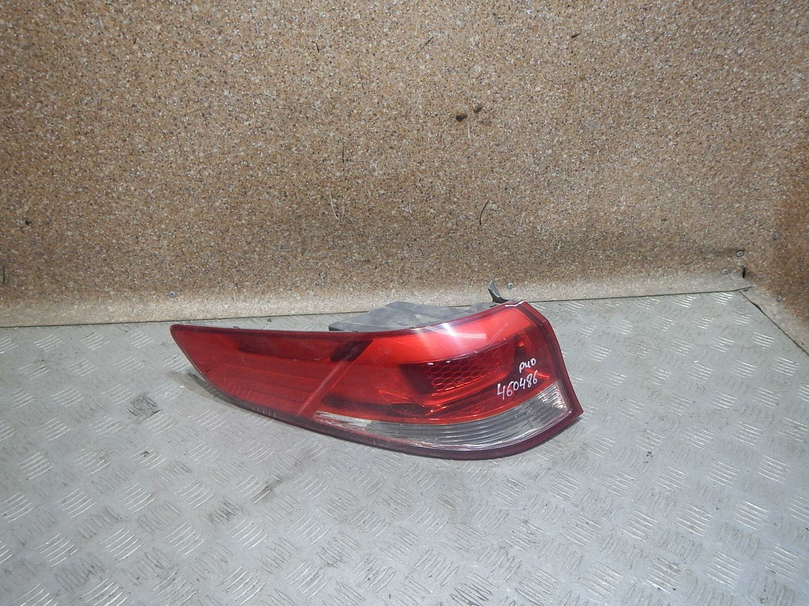 Б/У Фонарь задний левый, KIA (Киа)-RIO (15-) KIA RIO (15-) Седан,наружний. Нет куска стекла 0,5/1,5 с.,нет кусков корпуса...