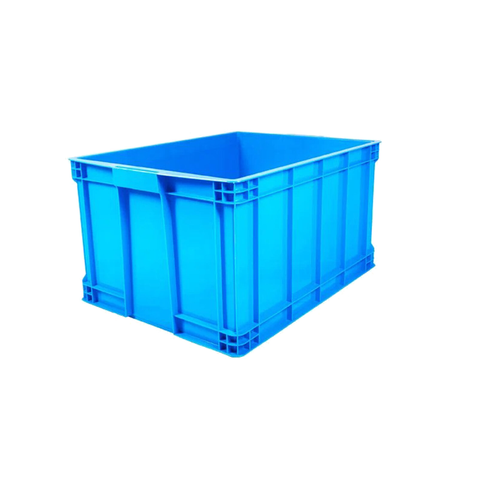 Логистический контейнер Jufuyuan, пластик, 74х56х40 см, синий, без крышки