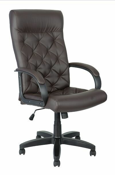Кресло руководителя ЯрКресло Кр82 ТГ пласт ЭКО3, шоколадный