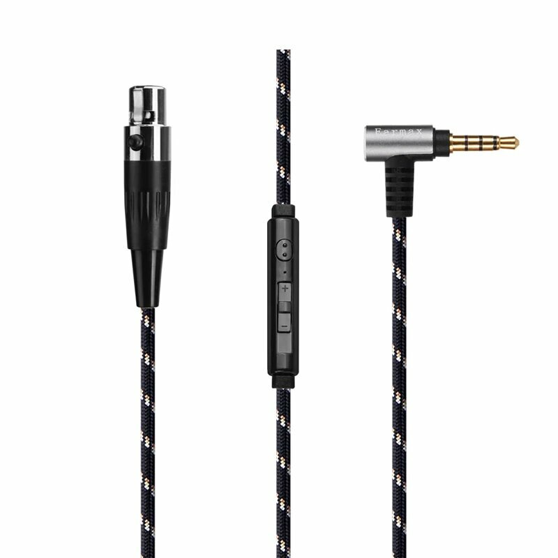 Кабель для наушников Tiandirenhe для AKG K371 Q701 K240S K702 K553 DT1770 DT1990pro с Black
