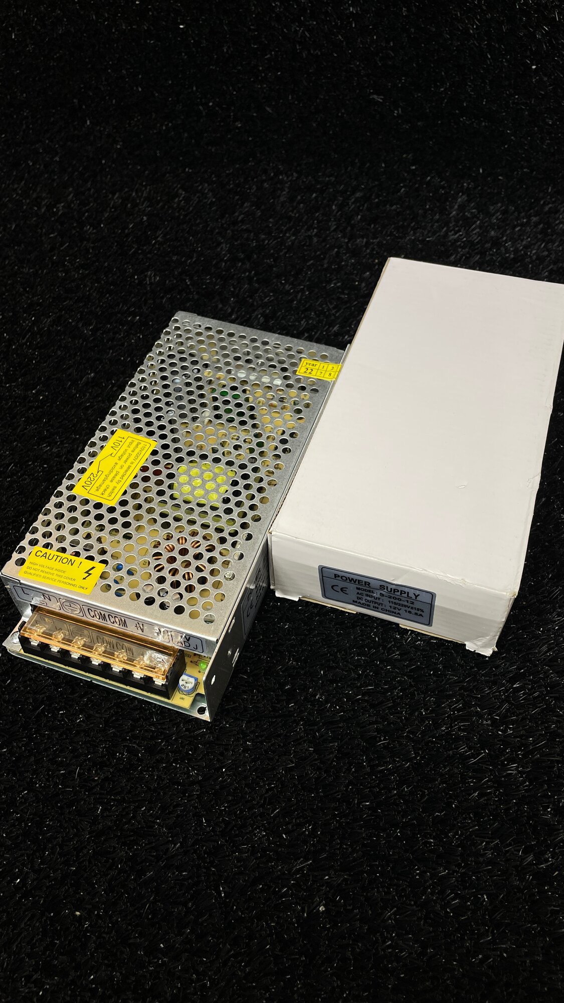 Блок питания S-200-12, 200Вт, 12В, 16.5А