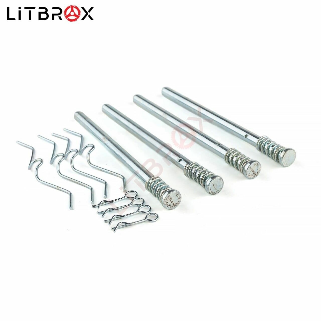 Палец суппорта в сборе (Ремкомплект суппорта) ВАЗ LADA 2101-2107 "Пенза" (4 шт.) / 2101-3501132