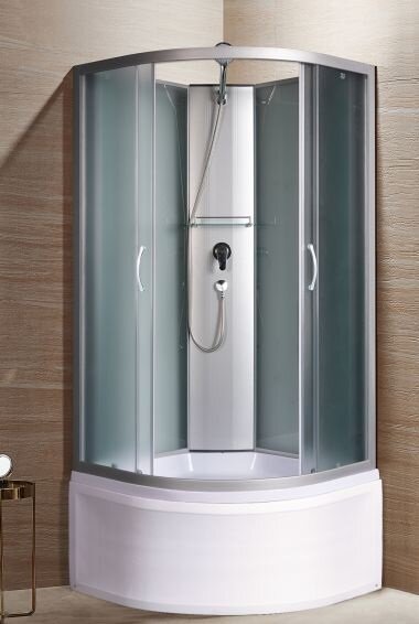 Душевая кабина NARA Б/К 90/44МТ без крыши, стекло матовое
