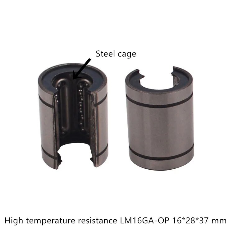 LM16UUOP LME16UUOP LM16GA-OP 16 мм x 28 мм x 37 мм 16 мм * 26 мм * 36 мм втулка подшипника для вала 16 мм с ЧПУ